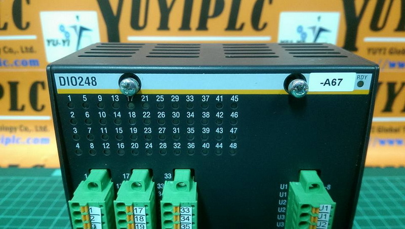 BACHMANN DIO248 DIGITAL INPUT/OUTPUT MODULE - PLC DCS SERVO Control MOTOR POWER SUPPLY IPC ROBOT